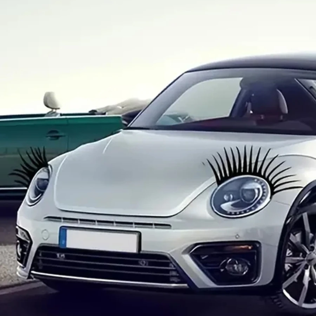Eyelash Design Car Light Sticker (2 pack) – Man Cave
