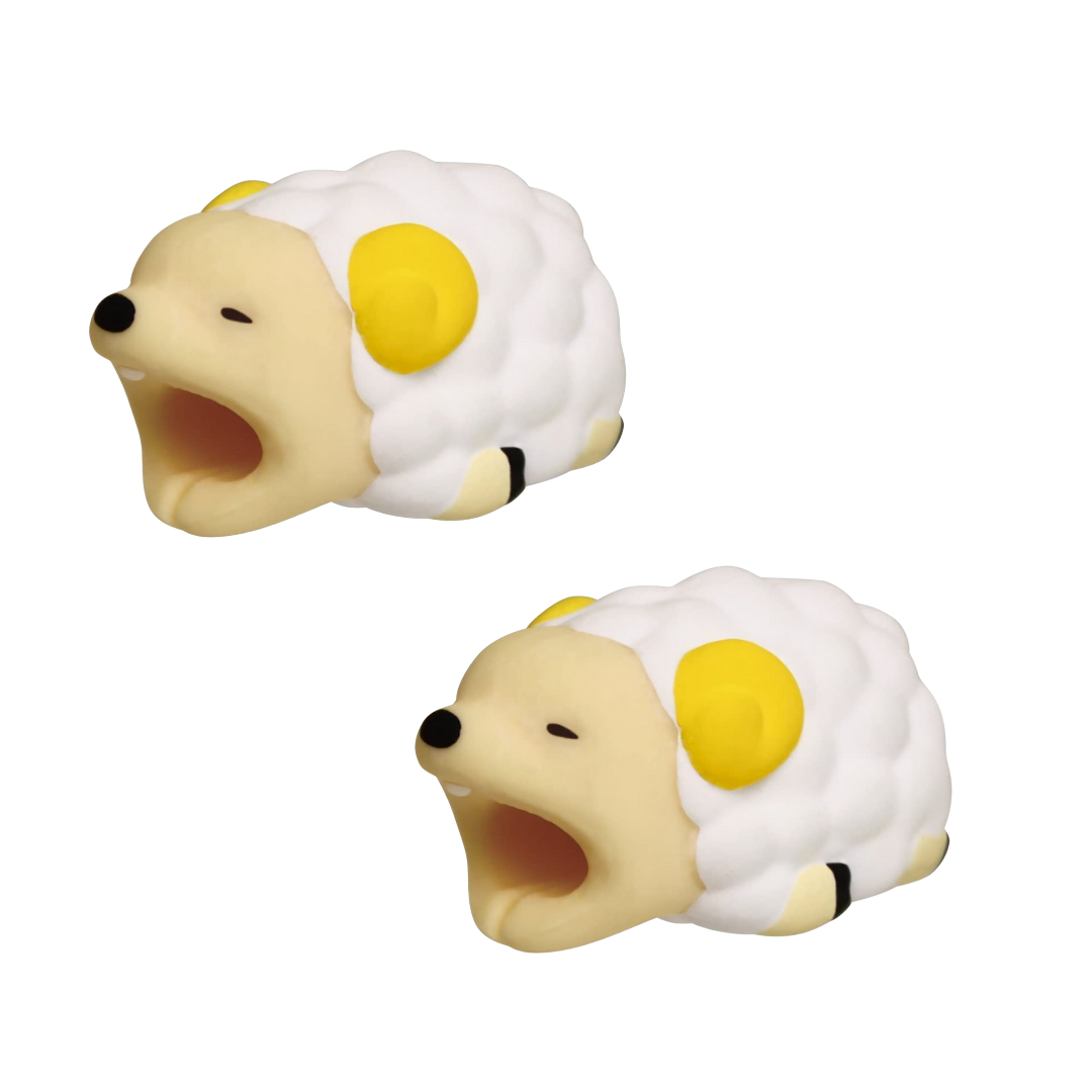 Phone Cable Protector- Identifier - Sheep - 2 Pack – Man Cave