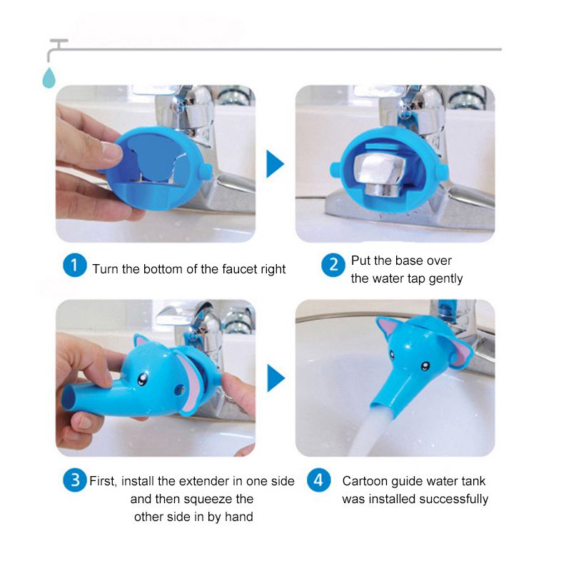 Cute Dolphin Faucet Tap Extender – Man Cave